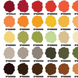 Marigolds Procreate Color Palette, Colorful Palette, Color Palette ...