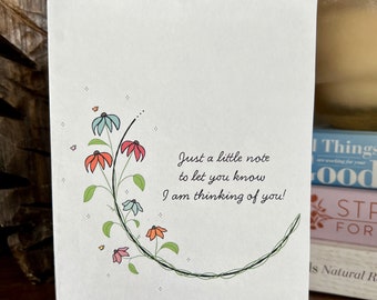 Printable Thinking of You Card - Etsy