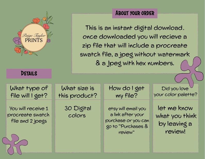 Rusty Pumpkin Procreate Color Palette, Fall Colors, Color Palette ...