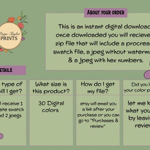 Christmas Carols Procreate Color Palette, Colorful Palette, Color ...