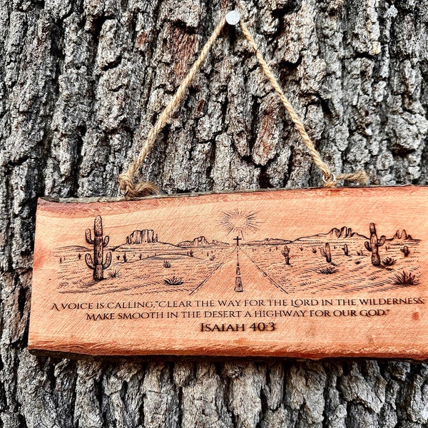 Wooden Bible Verse Sign - Etsy