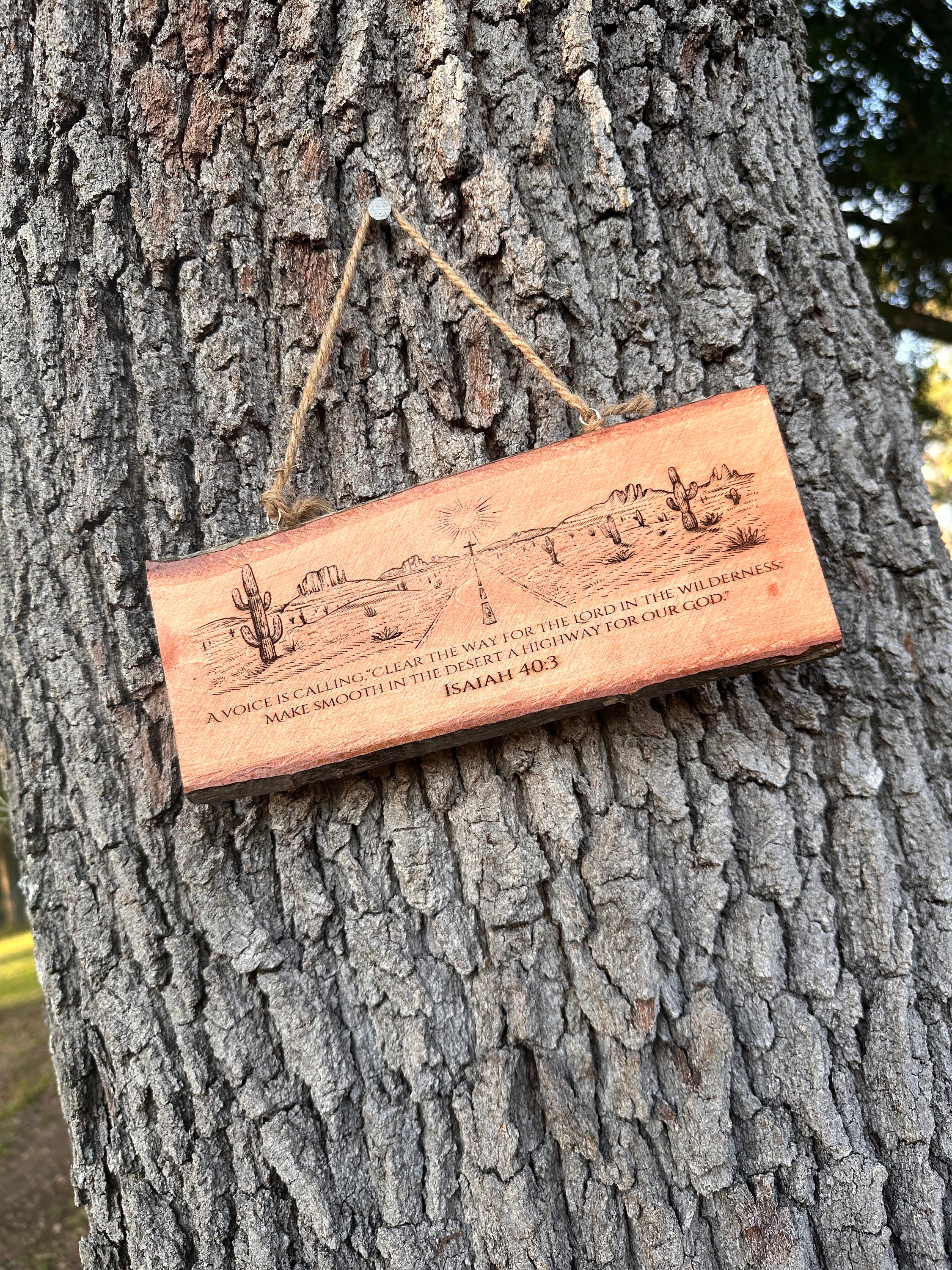 Bible Verse Wooden Sign - Etsy