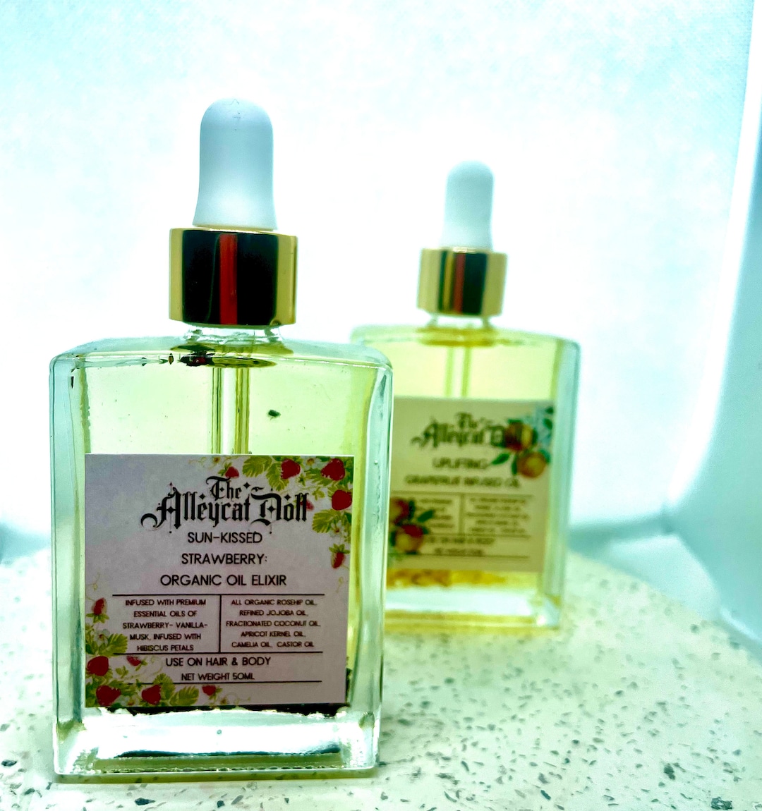 Organic Botanical Body and Hair Oil|infused Oil| All Natural Oil ...