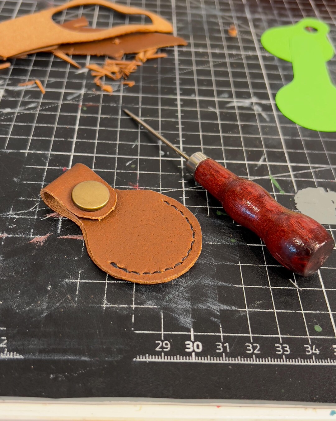 Leather Apple AirTag Case Pattern, Digital Pdf, Leather Craft, Diy ...