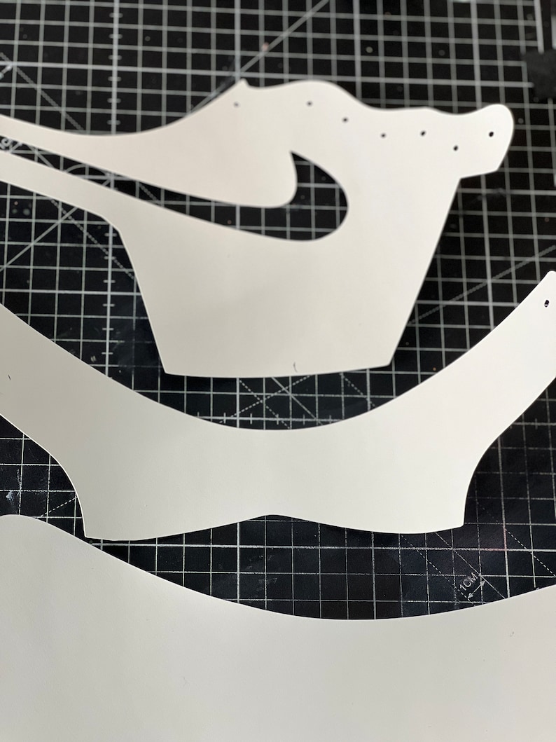 Jordan 1 Shoemaking Pattern Size US9 1985 Build Digital Download Pdf ...