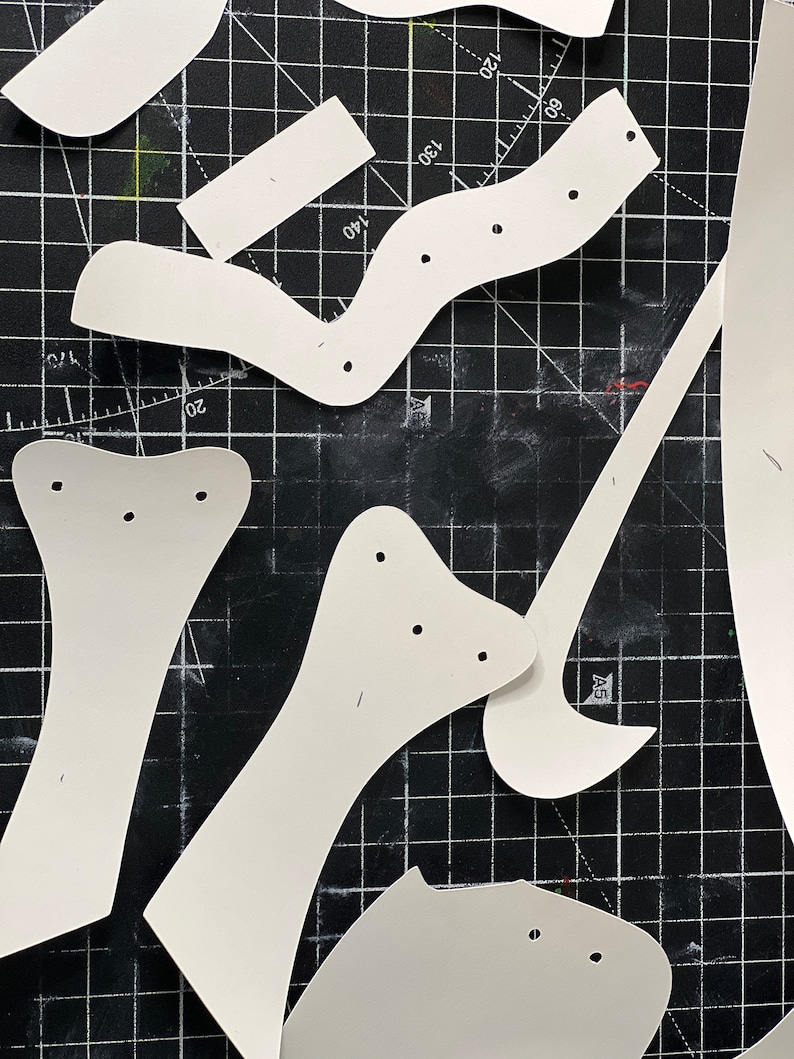 Jordan 1 Shoemaking Pattern Size US9 1985 Build Digital Download Pdf ...