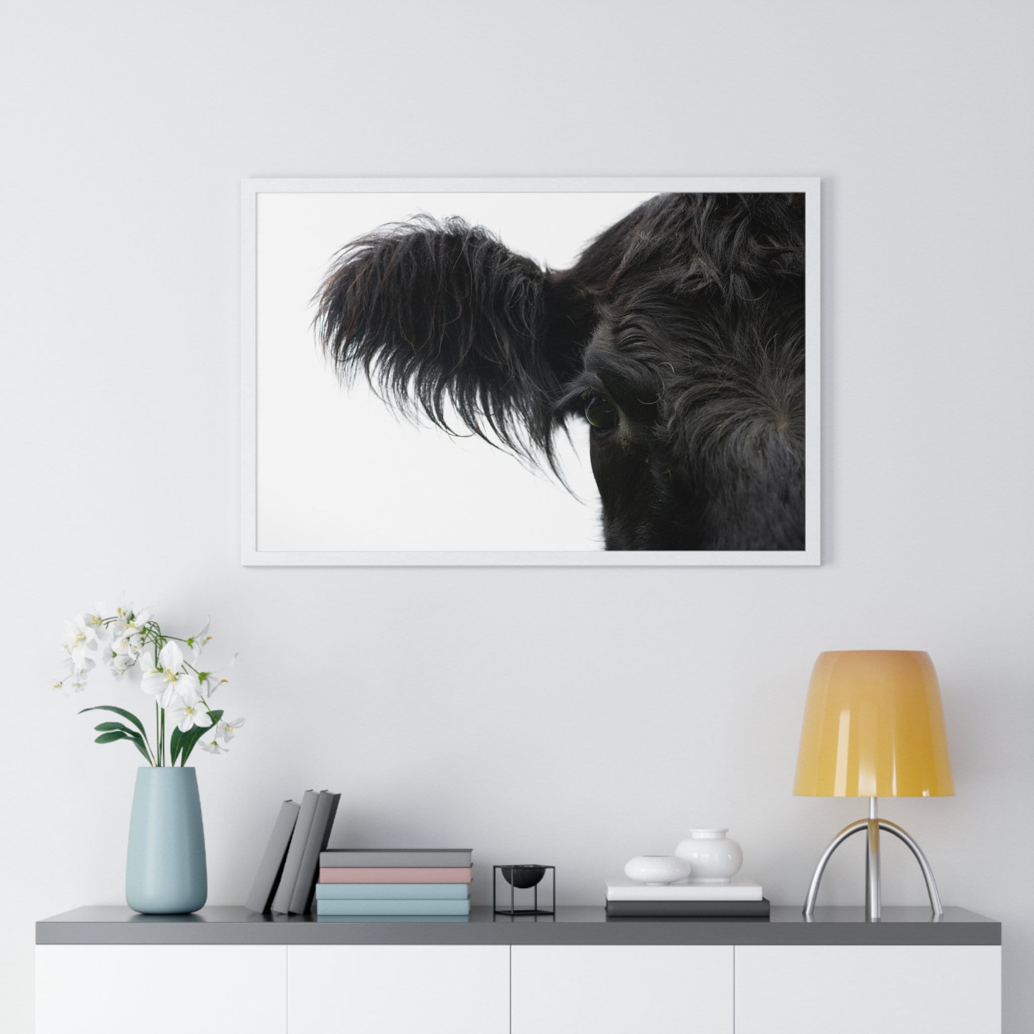 Angus Cow Photo Pack, Angus Cow Head, Living Room Art, Cow Head Print ...