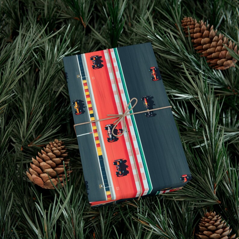 F1 Race Gift Wrap Papers Motorsport Racing Racecar Gift Wrap Speed ...