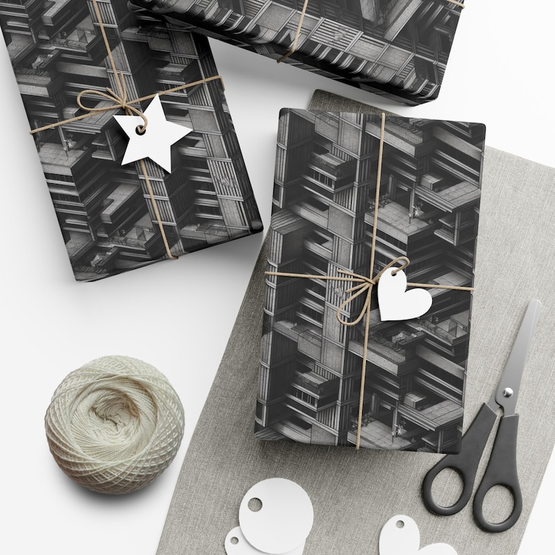 Building Wrapping Paper - Etsy