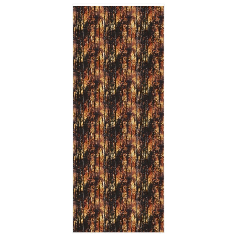 Forest Fire Wrapping Paper - Etsy