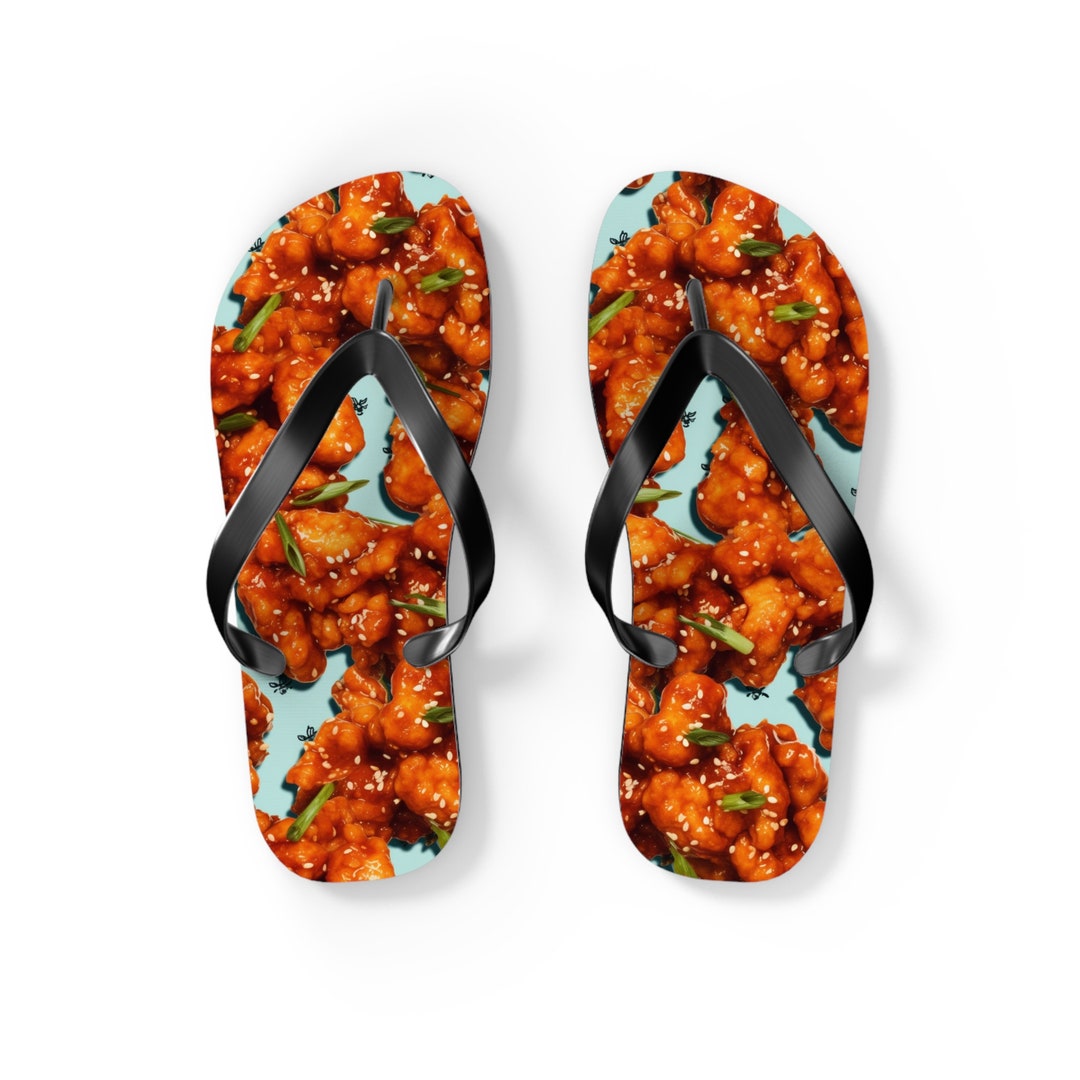 General Tso's Flip Flops Chinese Food Lover Gift Asian Cultural ...