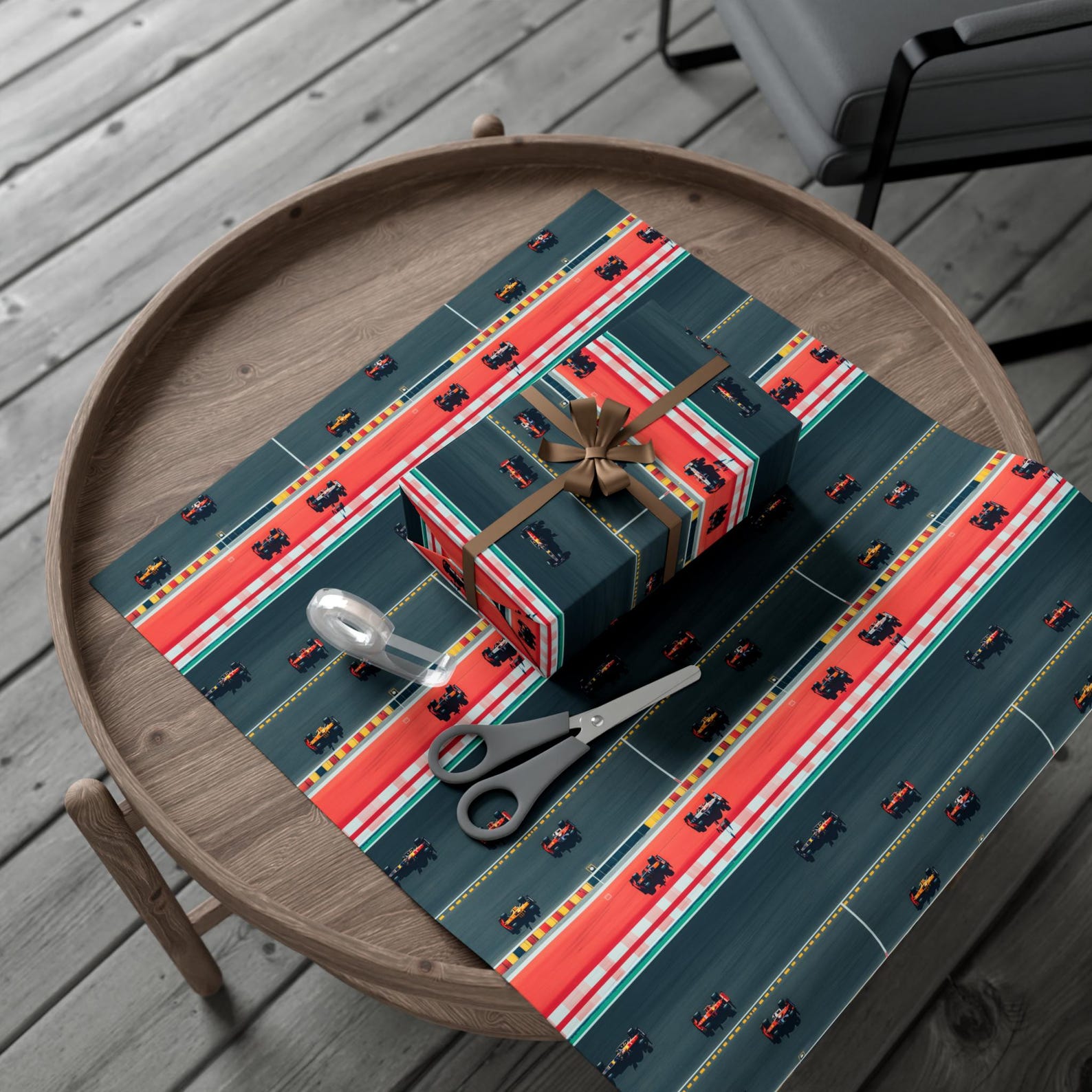 F1 Race Gift Wrap Papers Motorsport Racing Racecar Gift Wrap Speed ...