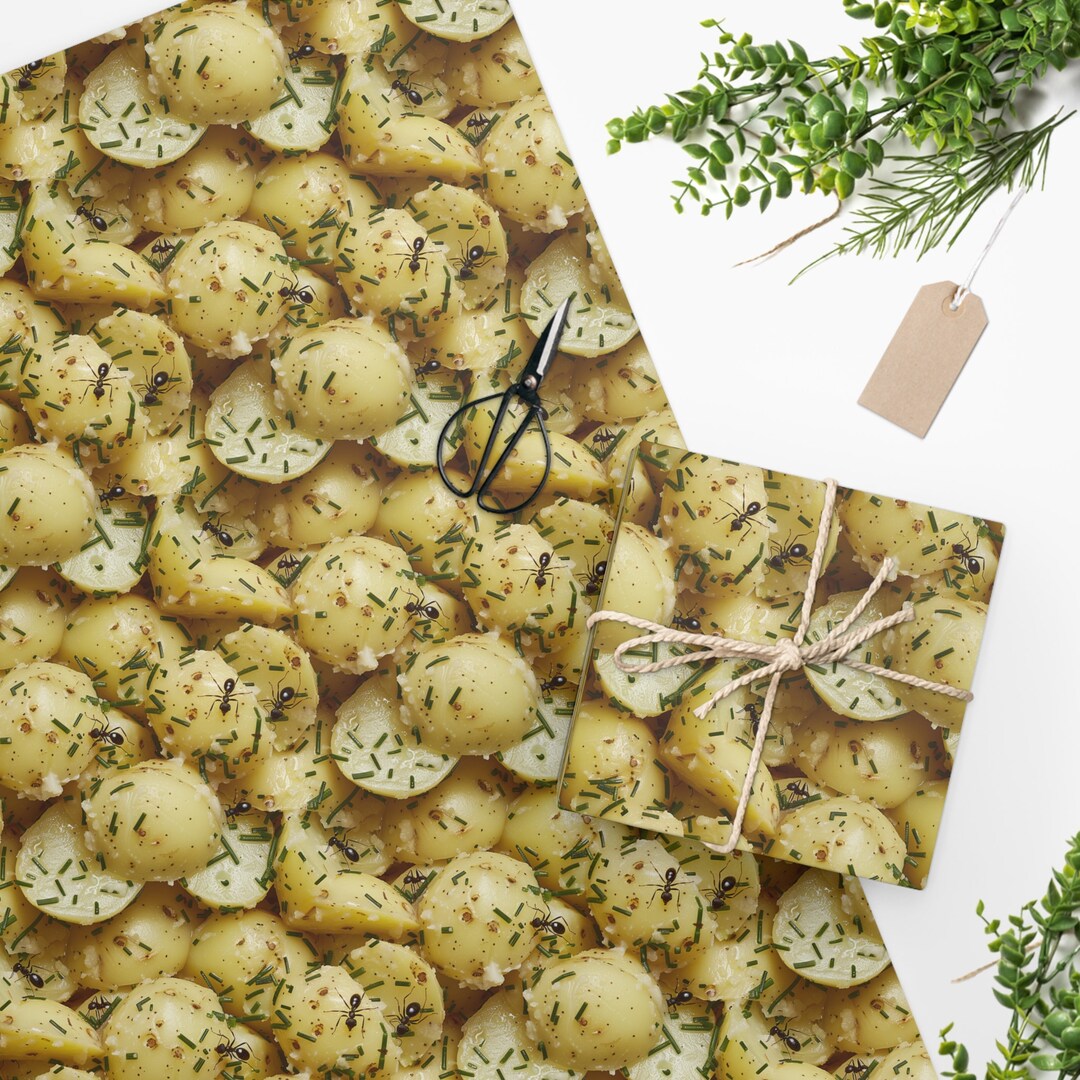 Ants on the Potato Salad Wrapping Paper - Etsy