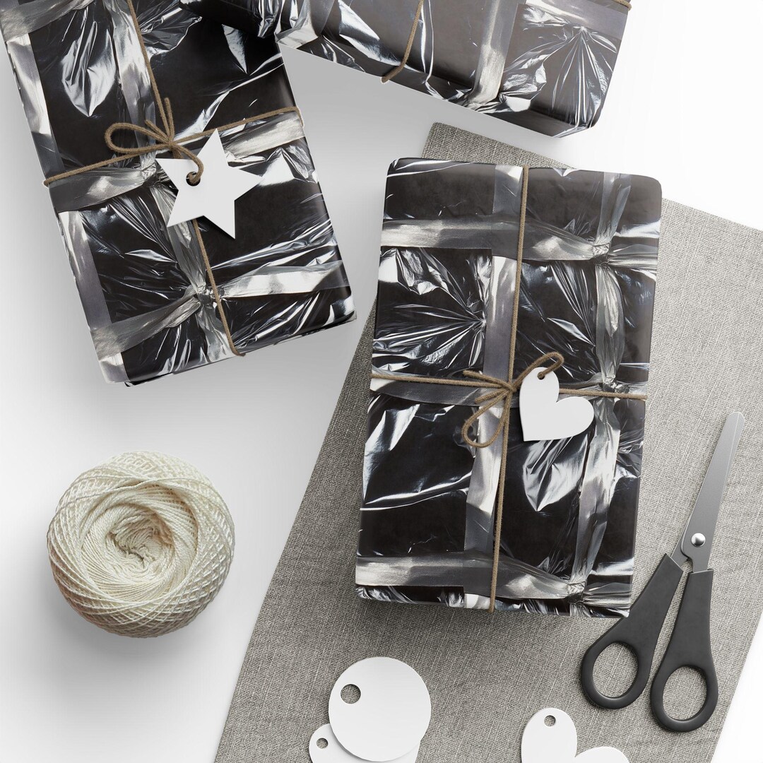 Wrapping Papers, Duct Tape Design, Gift Wrap, Trash Bag Pattern, Unique ...