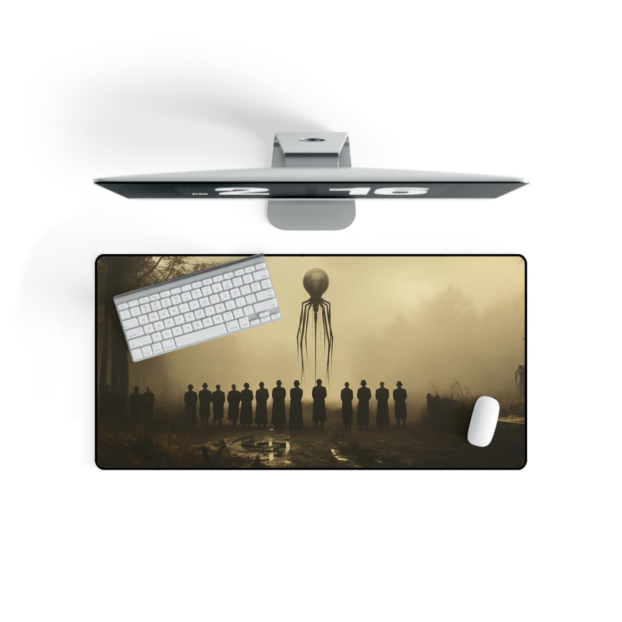 Alien Dark Ritual Desk Mat - Etsy