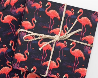 PINK FLAMINGO Design Gift Grade Tissue Paper Sheets Choose - Etsy