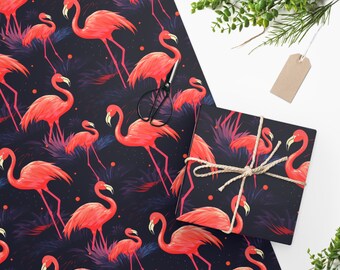 PINK FLAMINGO Design Gift Grade Tissue Paper Sheets Choose - Etsy