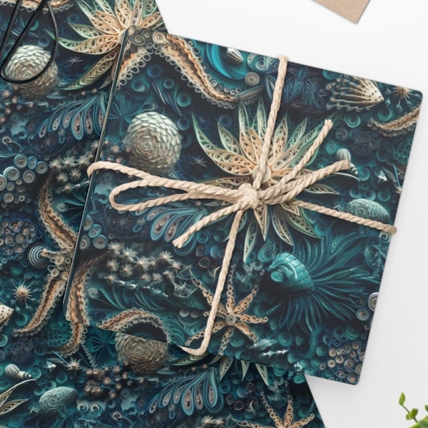 Under the Sea Wrapping Paper - Etsy