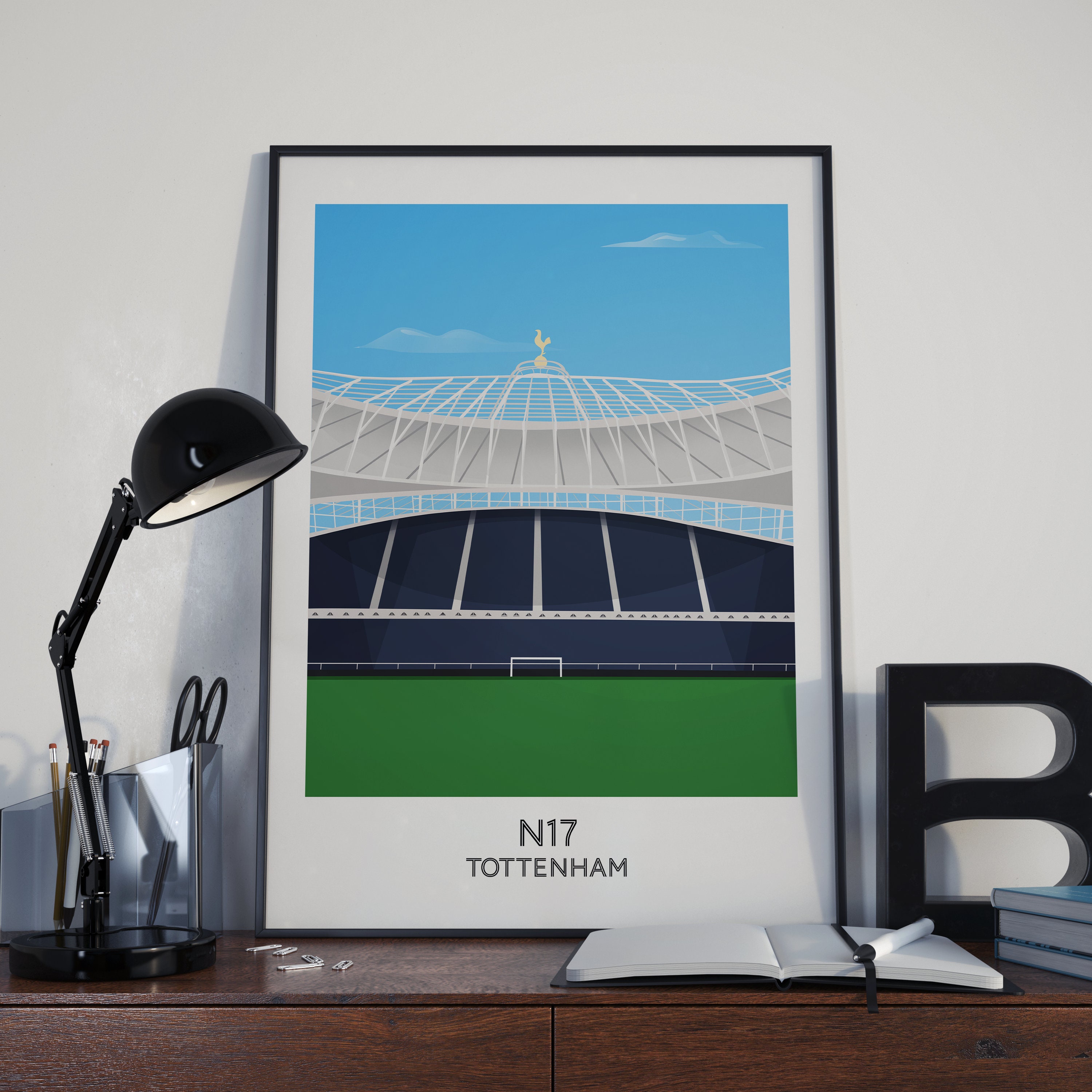 Tottenham Hotspur Stadium Print Tottenham Gifts Perfect Gift for ...