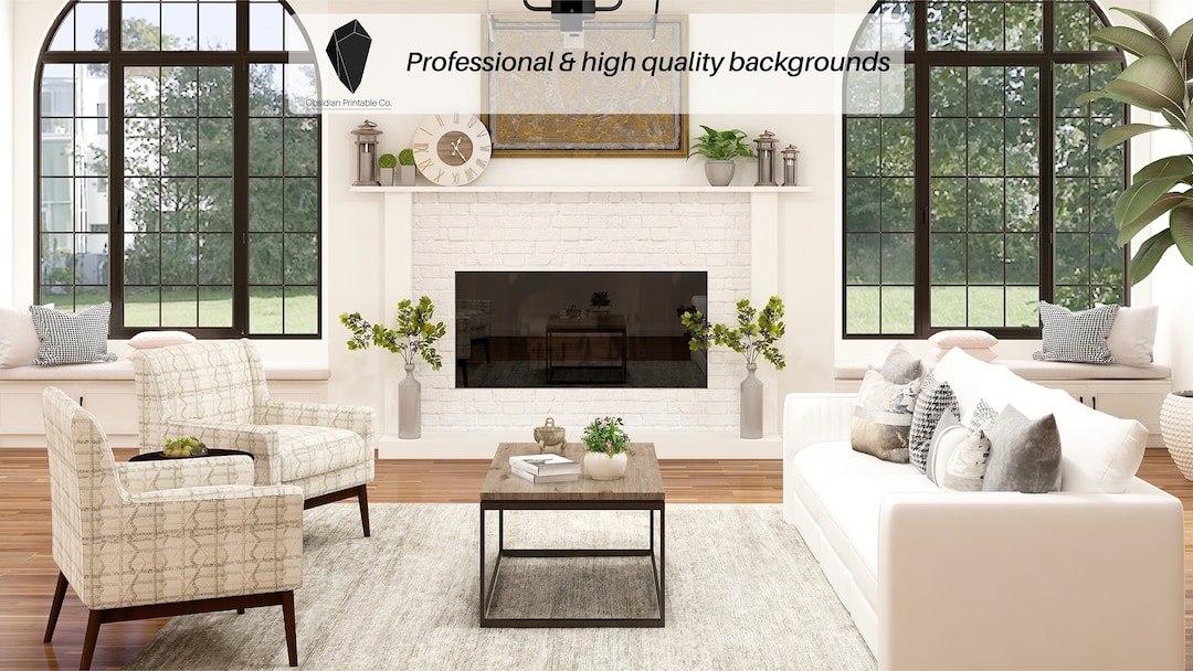 Realistic Zoom Virtual Backgrounds | Zoom Background | Backdrop ...