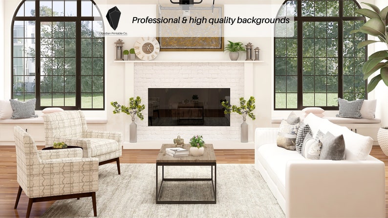 Realistic Zoom Virtual Backgrounds | Zoom Background | Backdrop ...