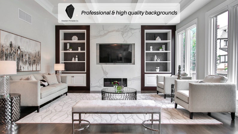 Realistic Zoom Virtual Backgrounds | Zoom Background | Backdrop ...