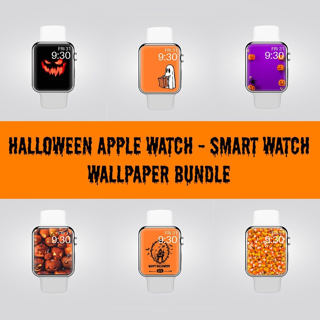 Halloween Apple Watch Wallpaper | Spooky Watch Wallpaper | Apple Watch ...