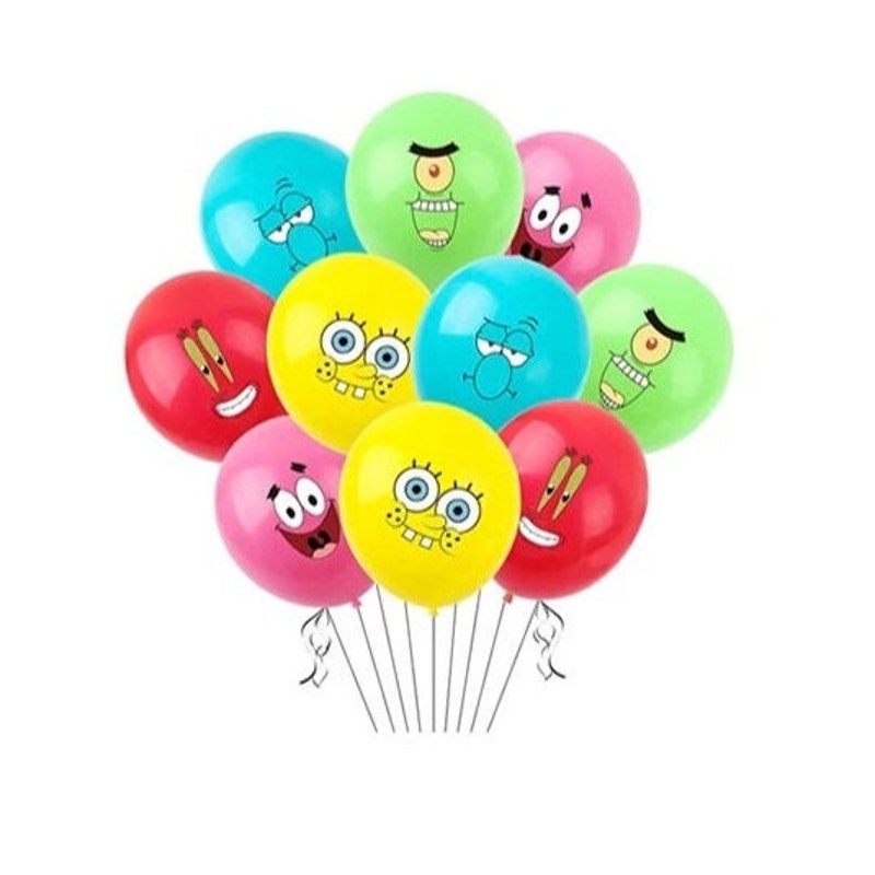 Spongebob Party Balloon - Etsy