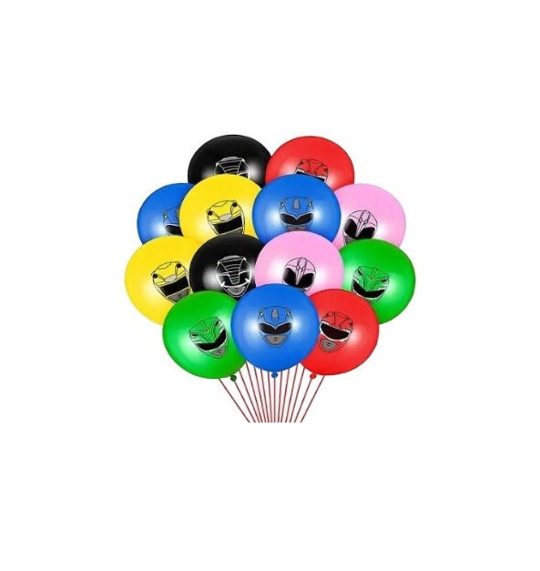 12 Pcs Set of Ranger Heroes Balloon Bouquet BQ110 - Etsy
