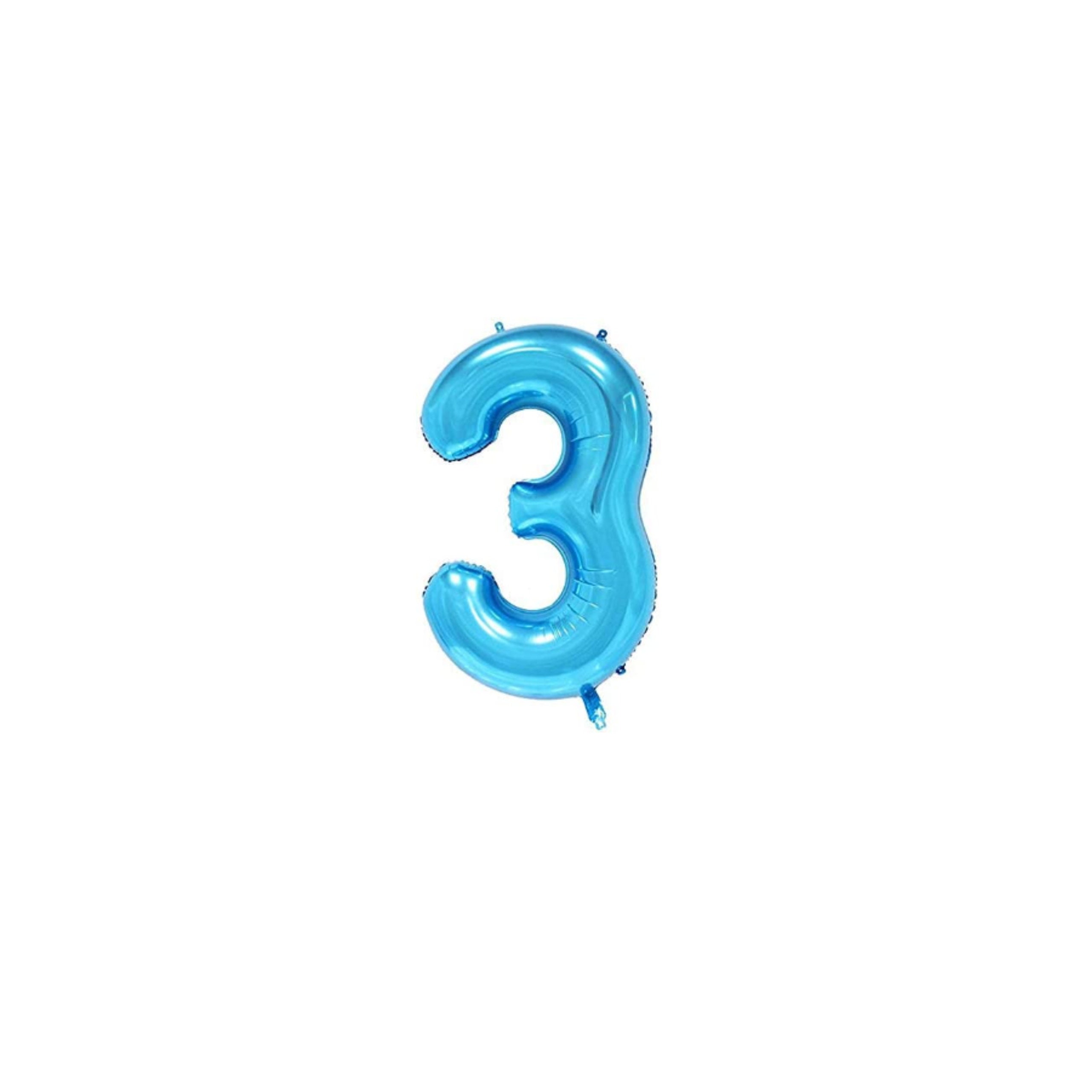 40 3 Foot Blue Foil Number Balloons - Etsy