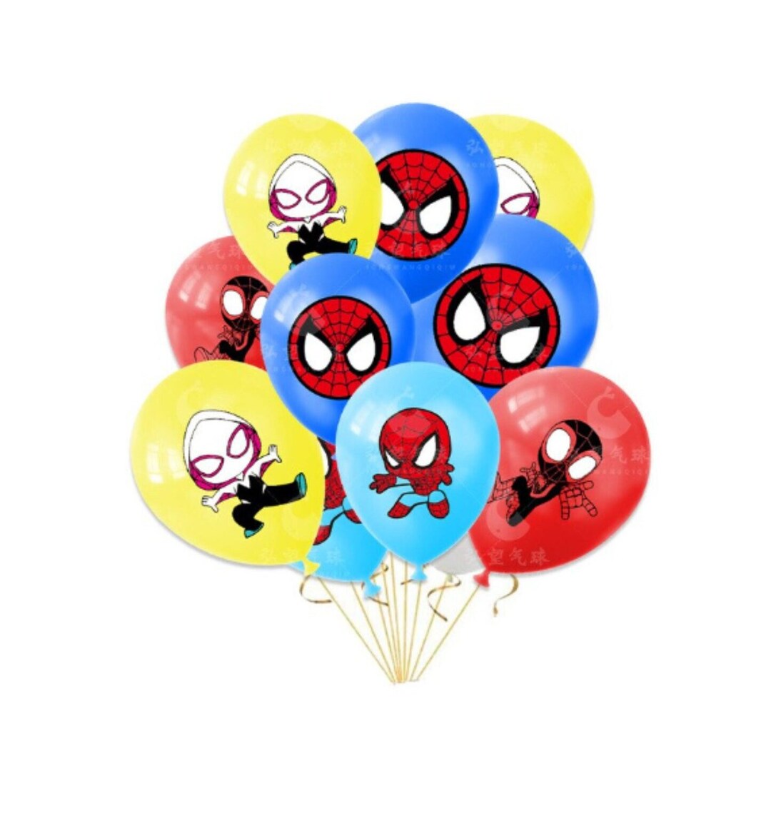 Ramo de globos de 12 piezas con temática de dibujos animados para bebés ...