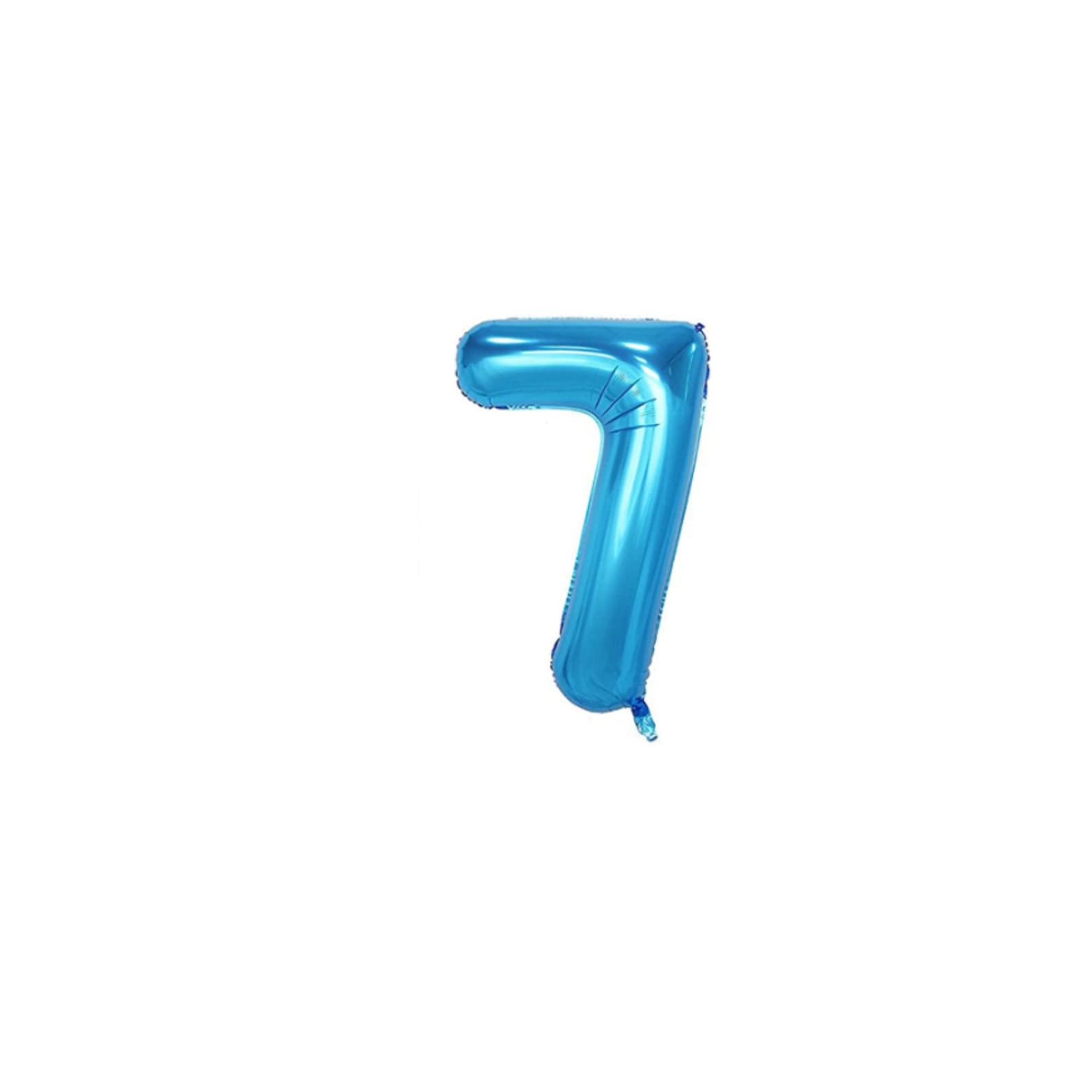 40 3 Foot Blue Foil Number Balloons - Etsy
