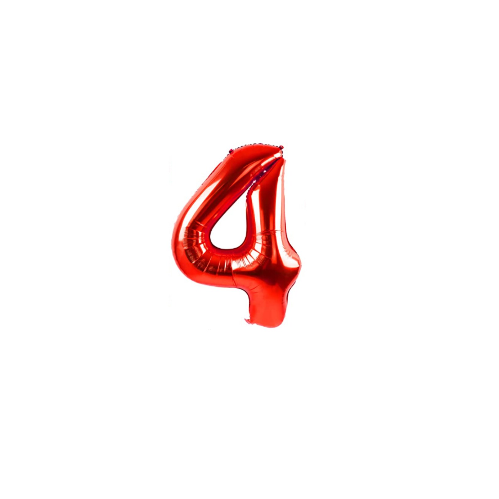 40" (3 Foot) Red Number Balloons - Etsy