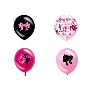 8 Pcs Set of Princess Themed Glitter Balloon Bouquet BQ100 - Etsy