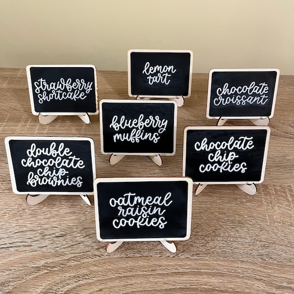 Chalkboard Buffet - Etsy