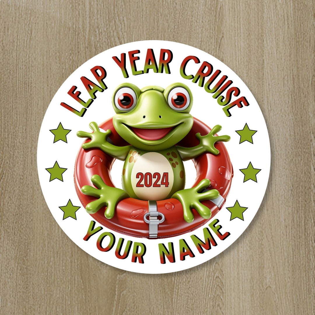 Leap Year Cruise Door Decoration Magnet, Cute & Bright Frog Magnet ...