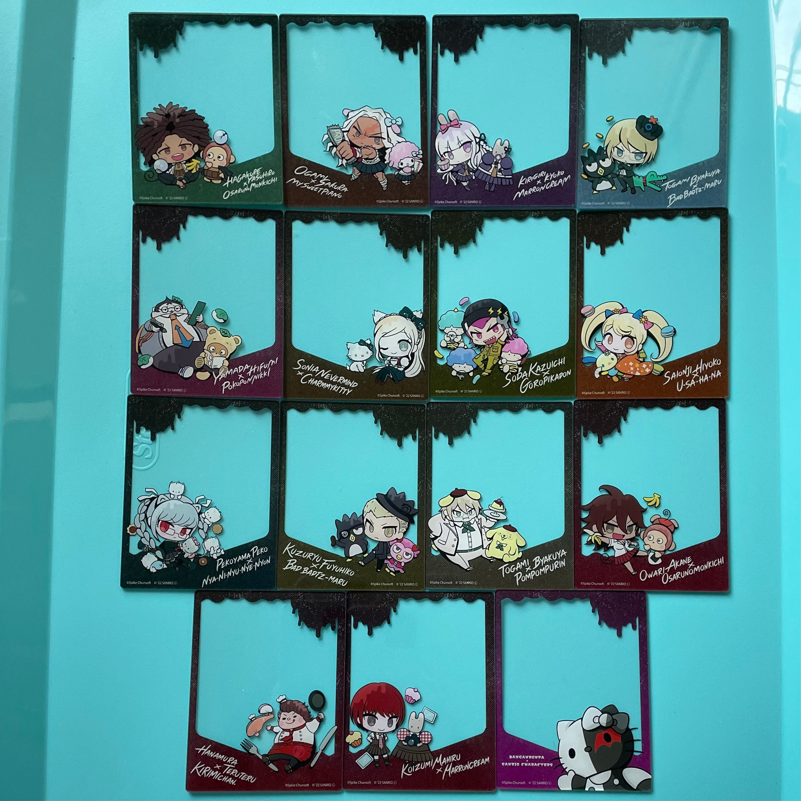 Danganronpa X Sanrio SNS Cards / Phone Camera Frames - Etsy