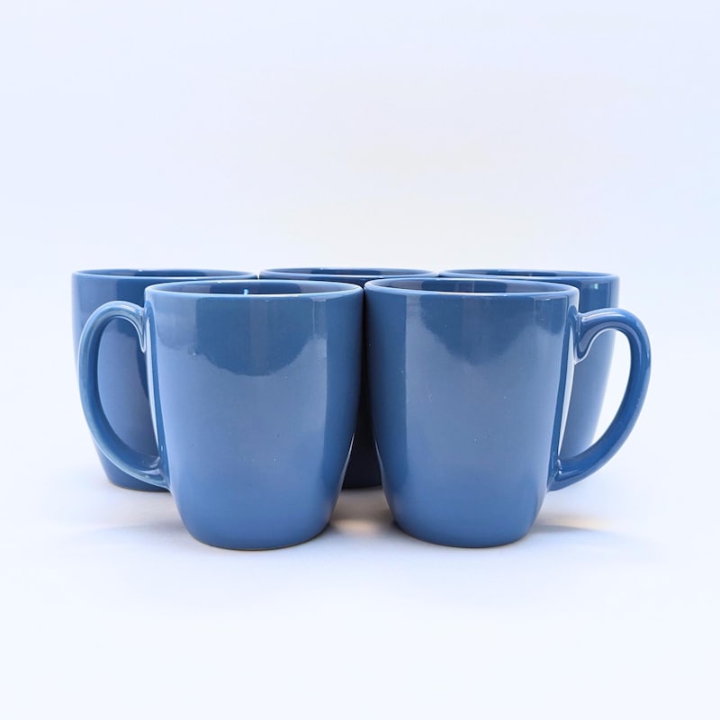 Blue Coffee Mug - Etsy