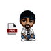 Tupac Transparent Digital Downloads | 2pac Cartoon - Etsy