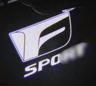 F-sport Custom 2pcs Entry LED Logo Light Car Adjustable Angles - Etsy
