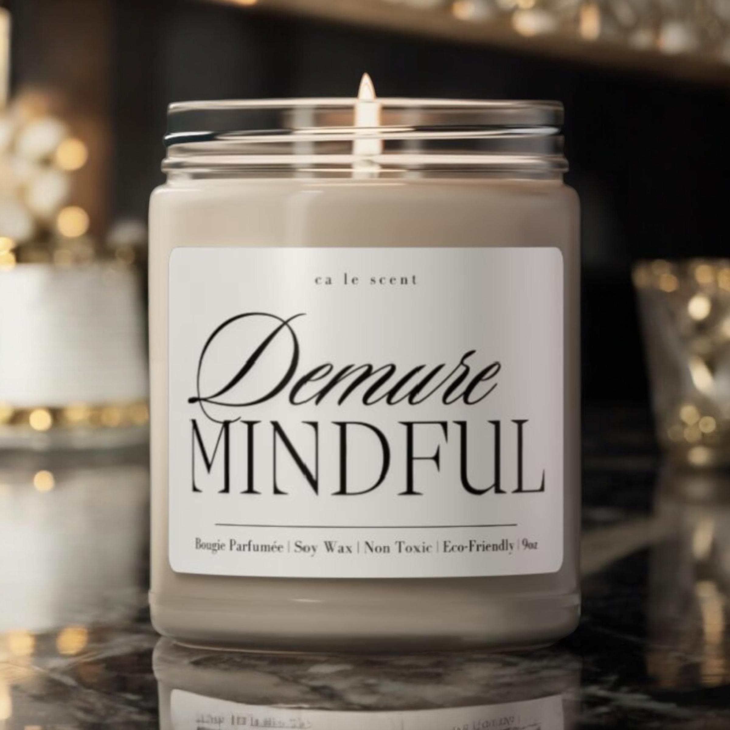 DEMURE CANDLE Very Demure Very Mindful Very Cutesy Very Demure Gift ...