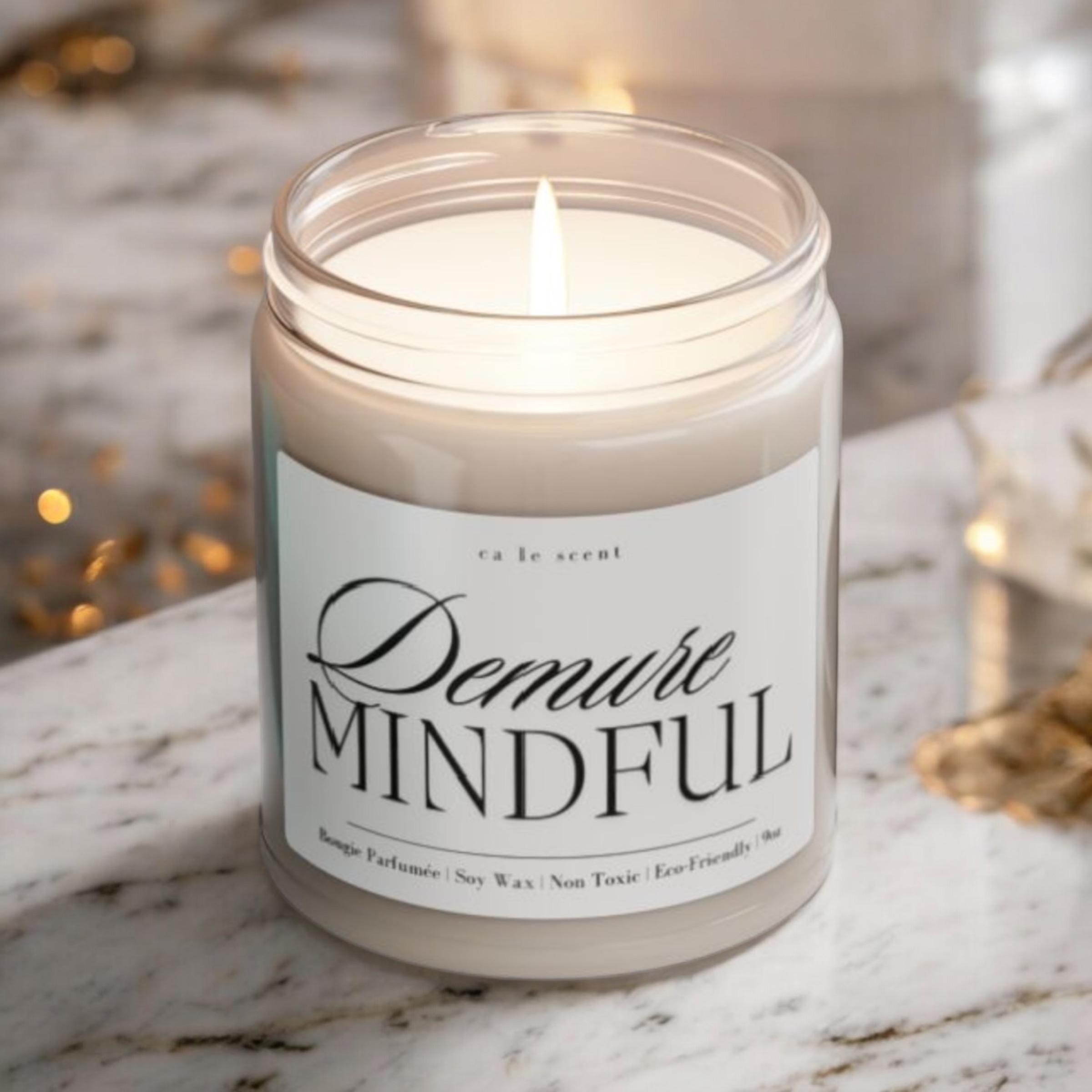 DEMURE CANDLE Very Demure Very Mindful Very Cutesy Very Demure Gift ...
