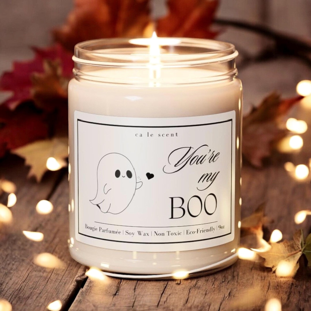 MY BOO Candle You’re My Boo Candle Halloween Gift for Boyfriend You’re ...