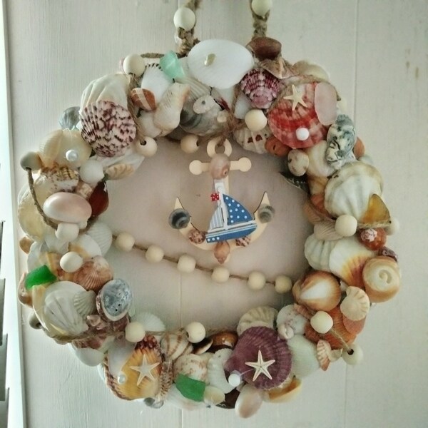 Sea Shell Wreath - Etsy