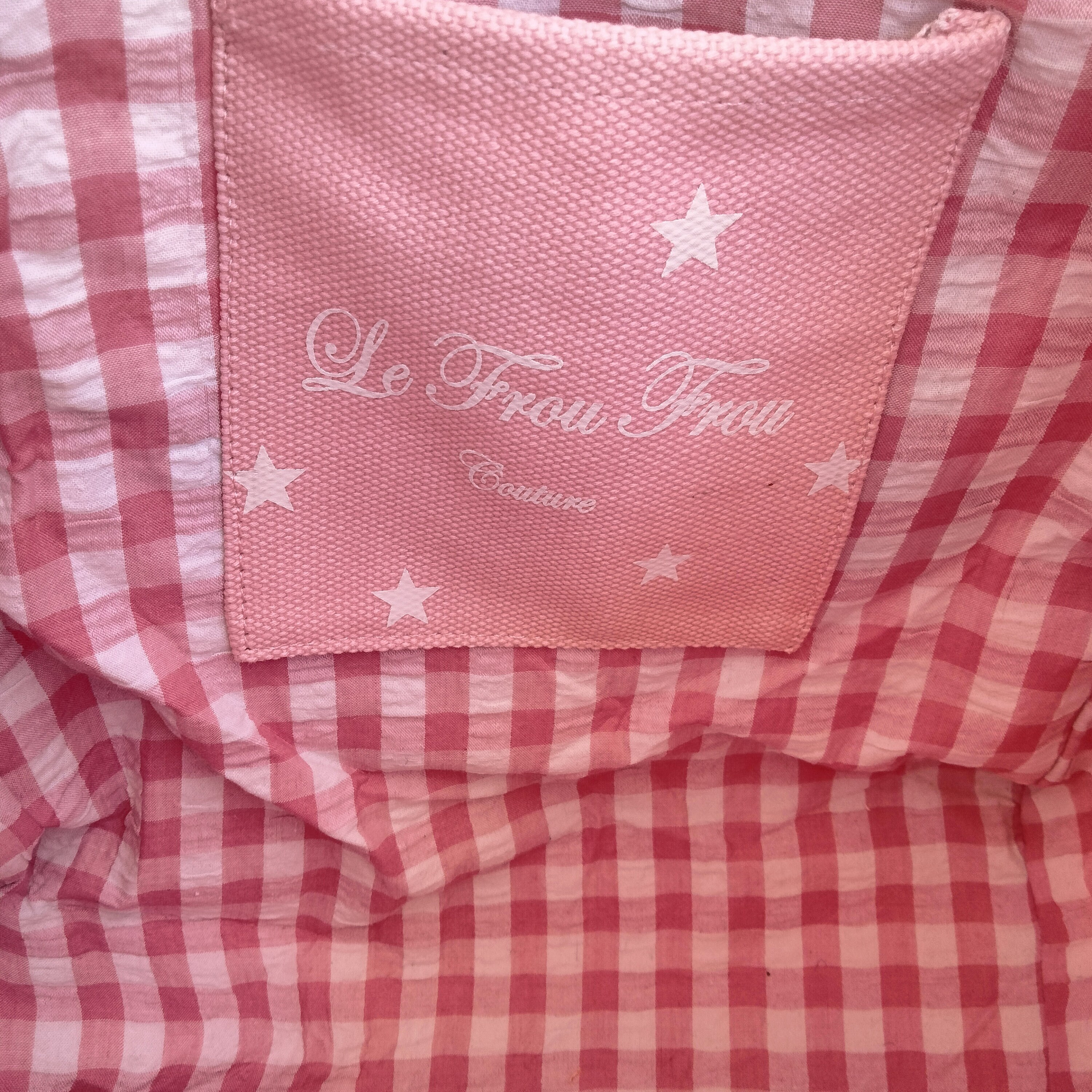LE FROU FROU Couture Pink Tote - Etsy