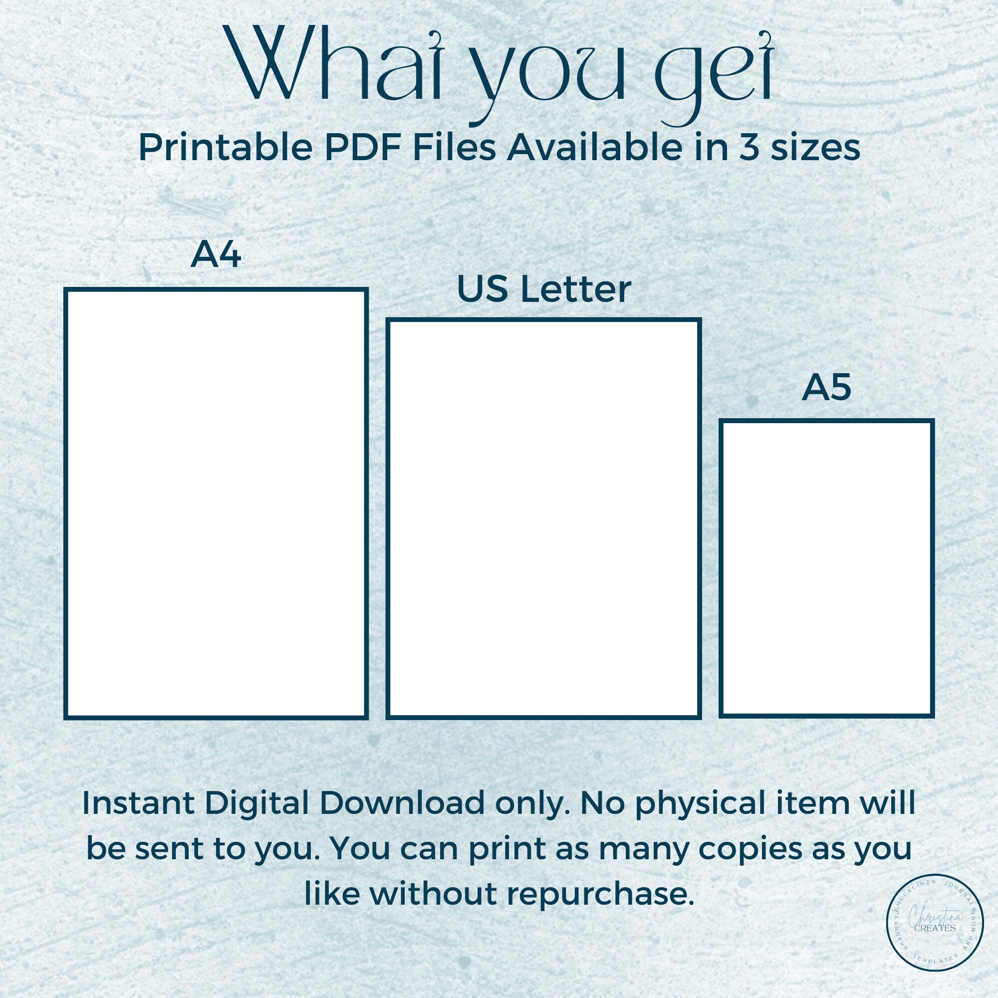 Minimal Planner Pack Digital, Cute One Page Schedule, Daily Weekly ...
