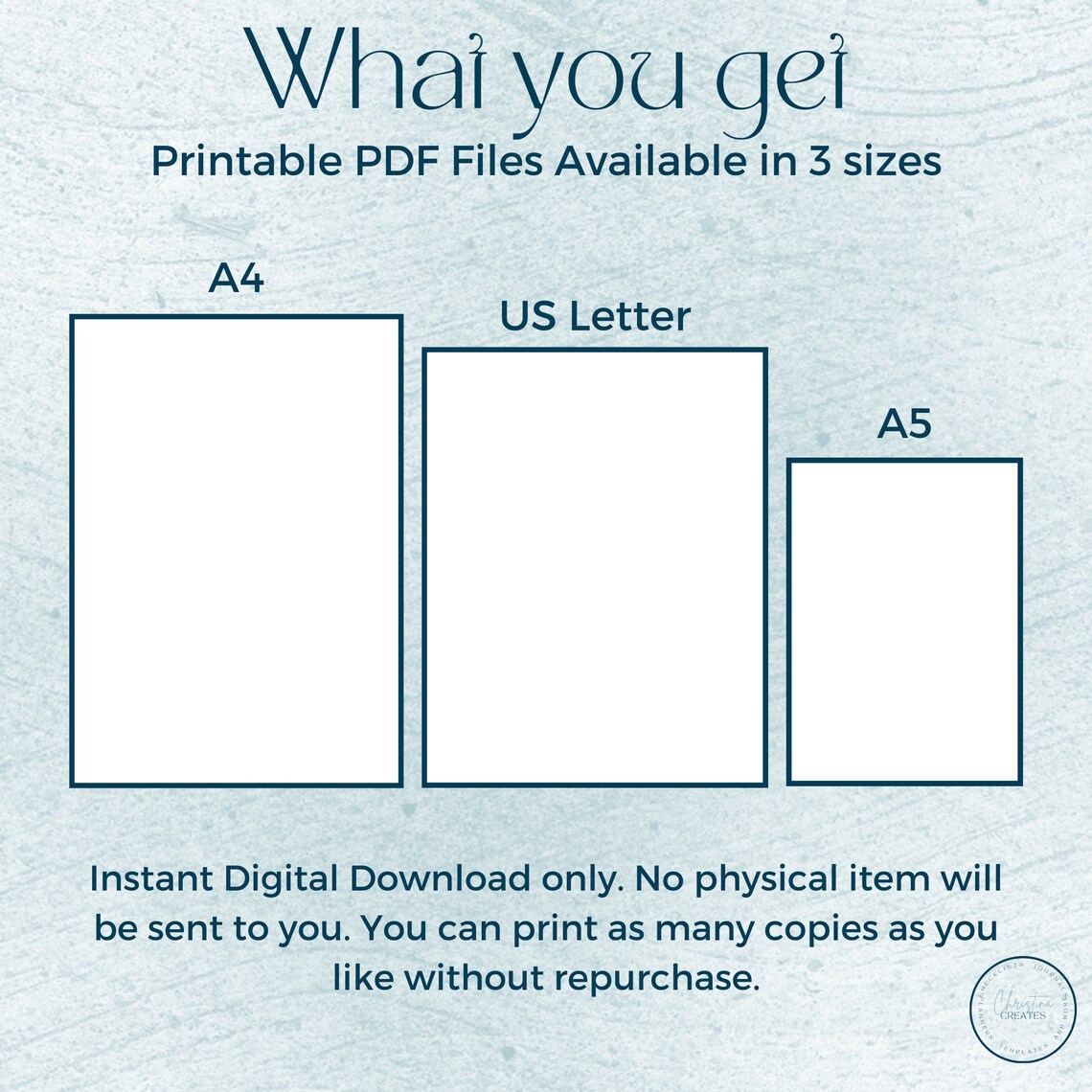 Neutral Monthly Calendar 2023 Printable Horizontal Calendar - Etsy