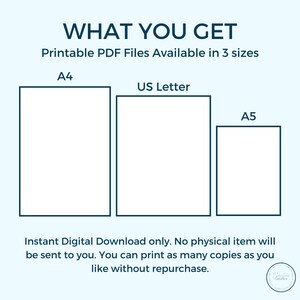 Retro Daily Planner Pack, One Page Digital Printable Review, Back to ...