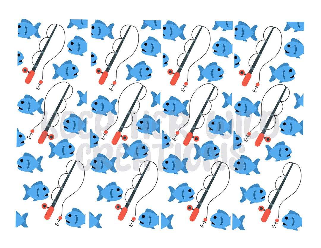 Printable Digital Download Fishing Bookmarks - Etsy