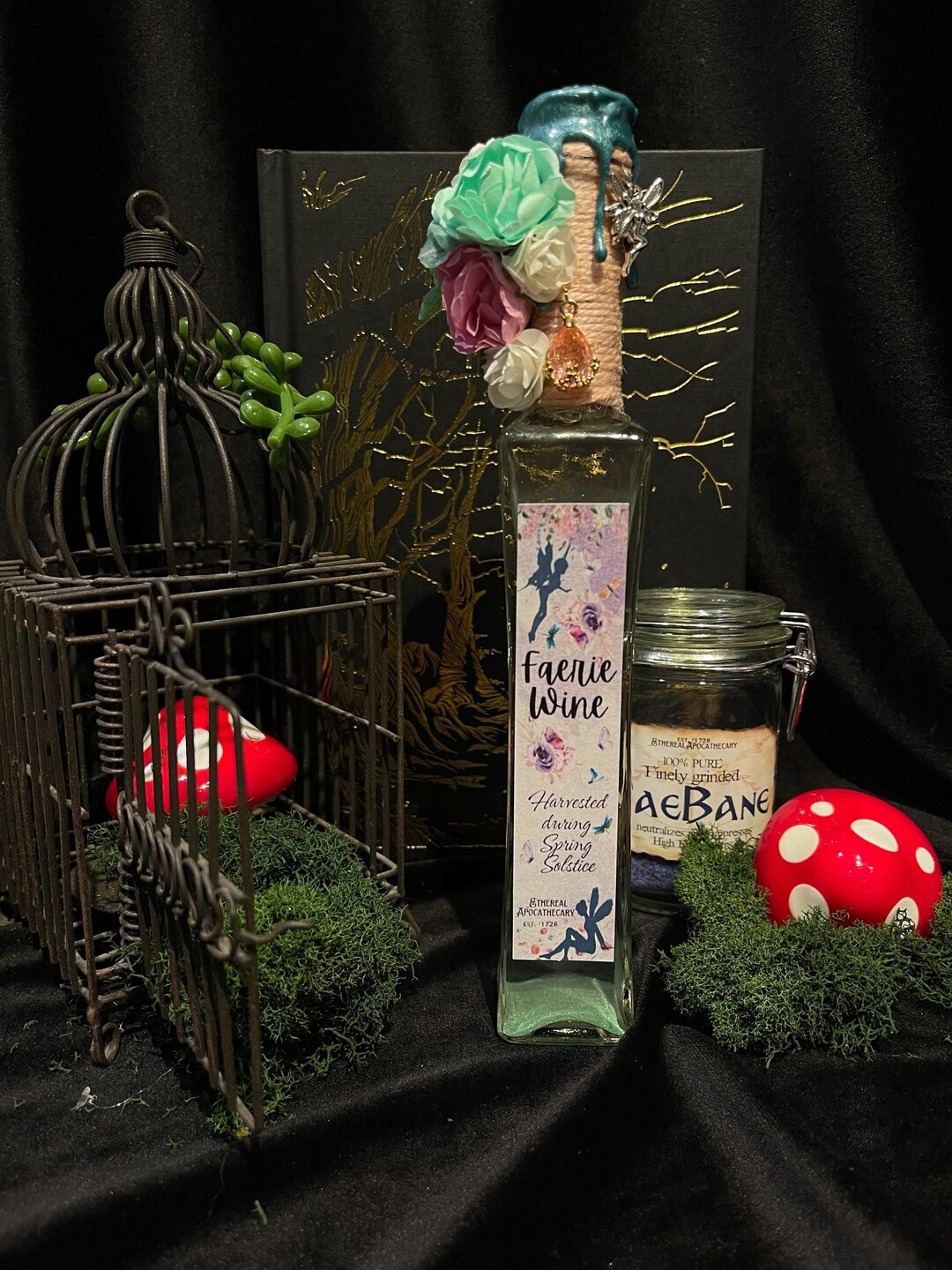 Faerie Wine Potion Prop Replica ACOTAR - Etsy